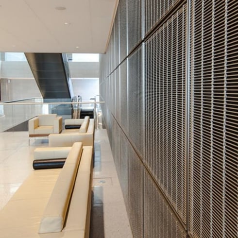 How Architectural Wire Mesh Is Used for Wall Design