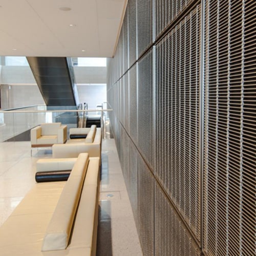 How Architectural Wire Mesh Is Used for Wall Design