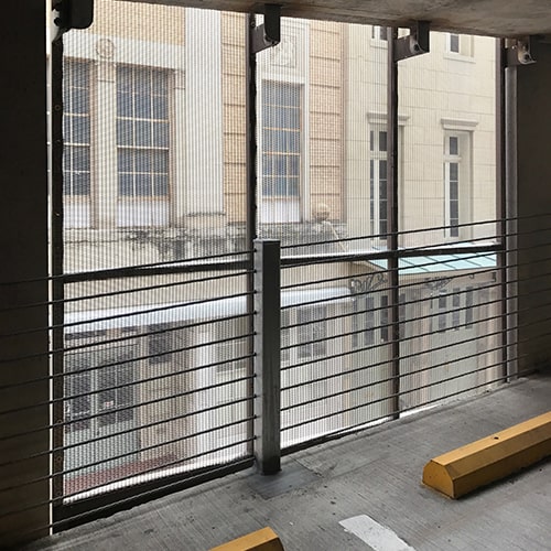 How Architectural Mesh Benefits Fall Protection