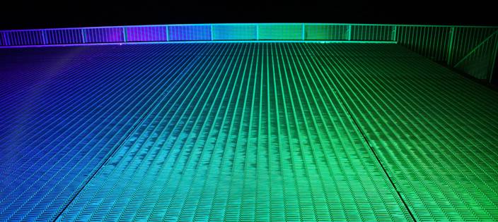 How Wire Mesh Panels Benefit Illumination Design