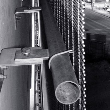 Decorative Wire Mesh Systems: Intermediate Tubes